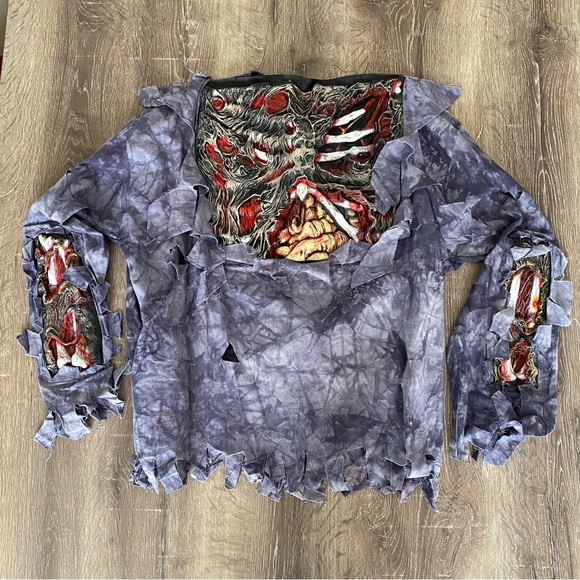 Shirts | Zombie Blood Guts Shredded Up Costume | Poshmark